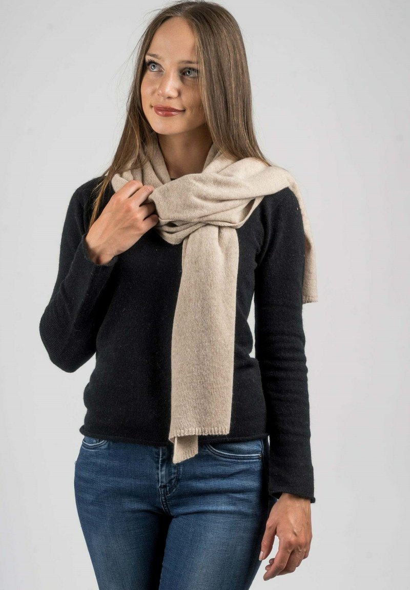 Dalle Piane Cashmere PURE - Schal - beige - Zalando