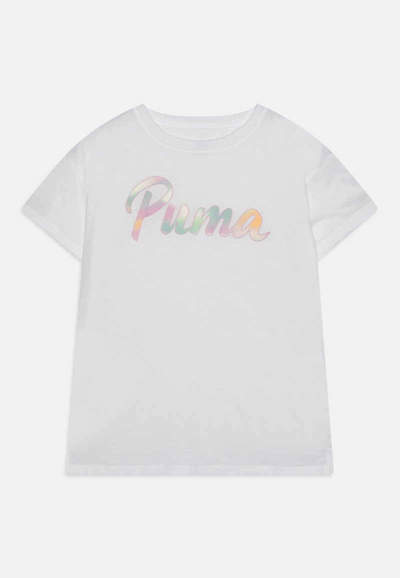 Puma SUMMER DAZE - Sport T-Shirt - white/weiß - Zalando.de