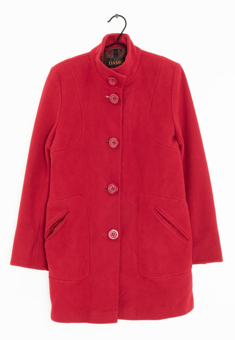 Damo Halflange jas - red/rood - (Pre-owned) - Zalando.nl