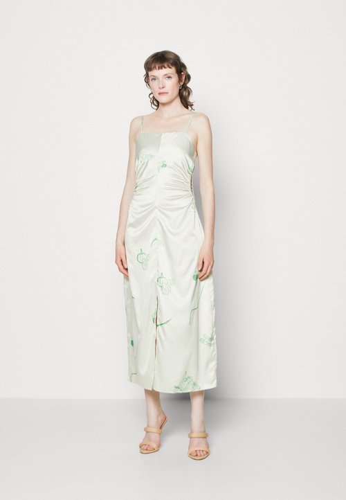 HOSBJERG KATARINA DRESS - Maxikleid - moss green/dunkelgrün - Zalando.ch