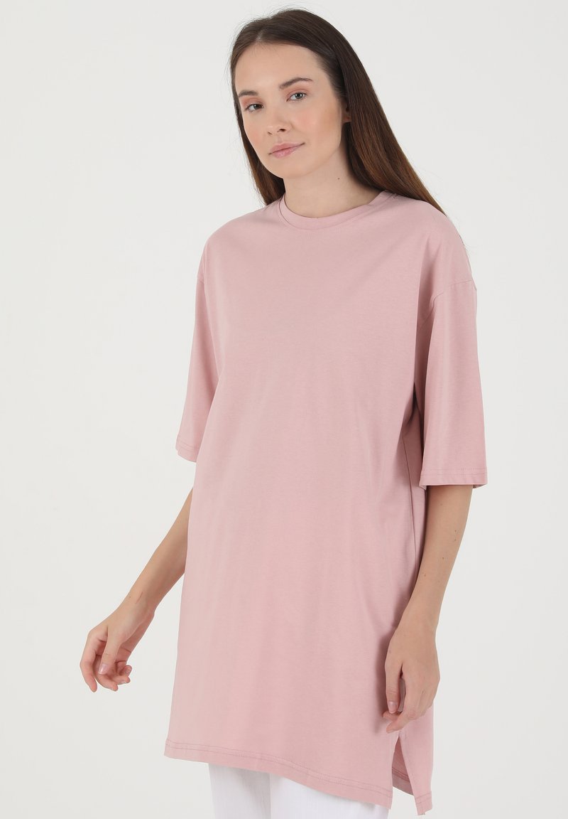 Modanisa BENIN - T-shirt basic - pink/donkerroze - Zalando.be