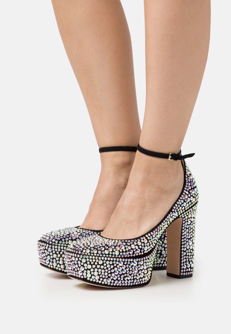 kate spade new york GIA PAVE - Platform heels - black - Zalando.co.uk