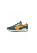 Puma FUTURE RIDER PLAY ON UNISEX - Sneaker low - vine-clementine/grün ...