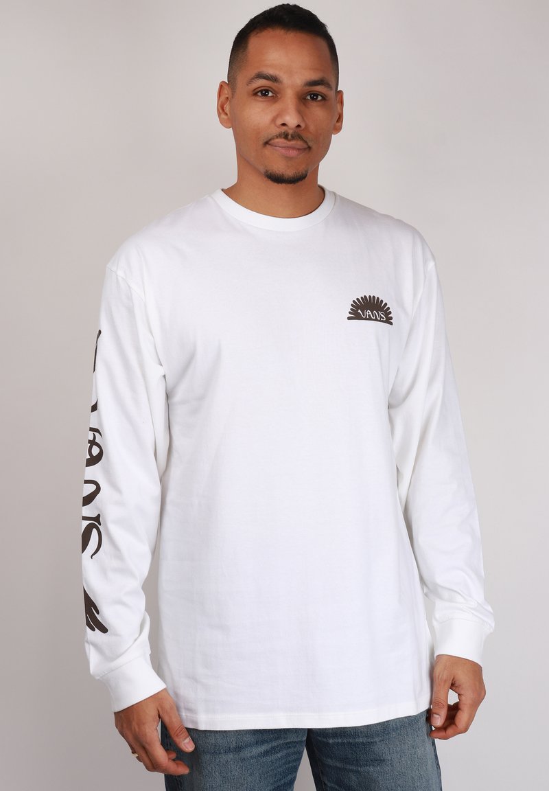 Vans DAK ROCHE DARO - Langarmshirt - white/weiß - Zalando.de