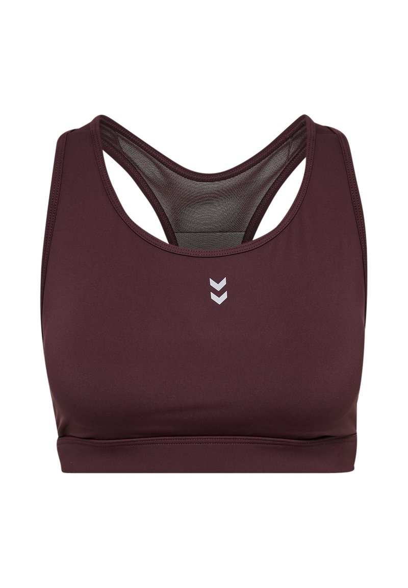Hummel Sports-BH'er med medium støtte - fudge/mørkebrun - Zalando.dk