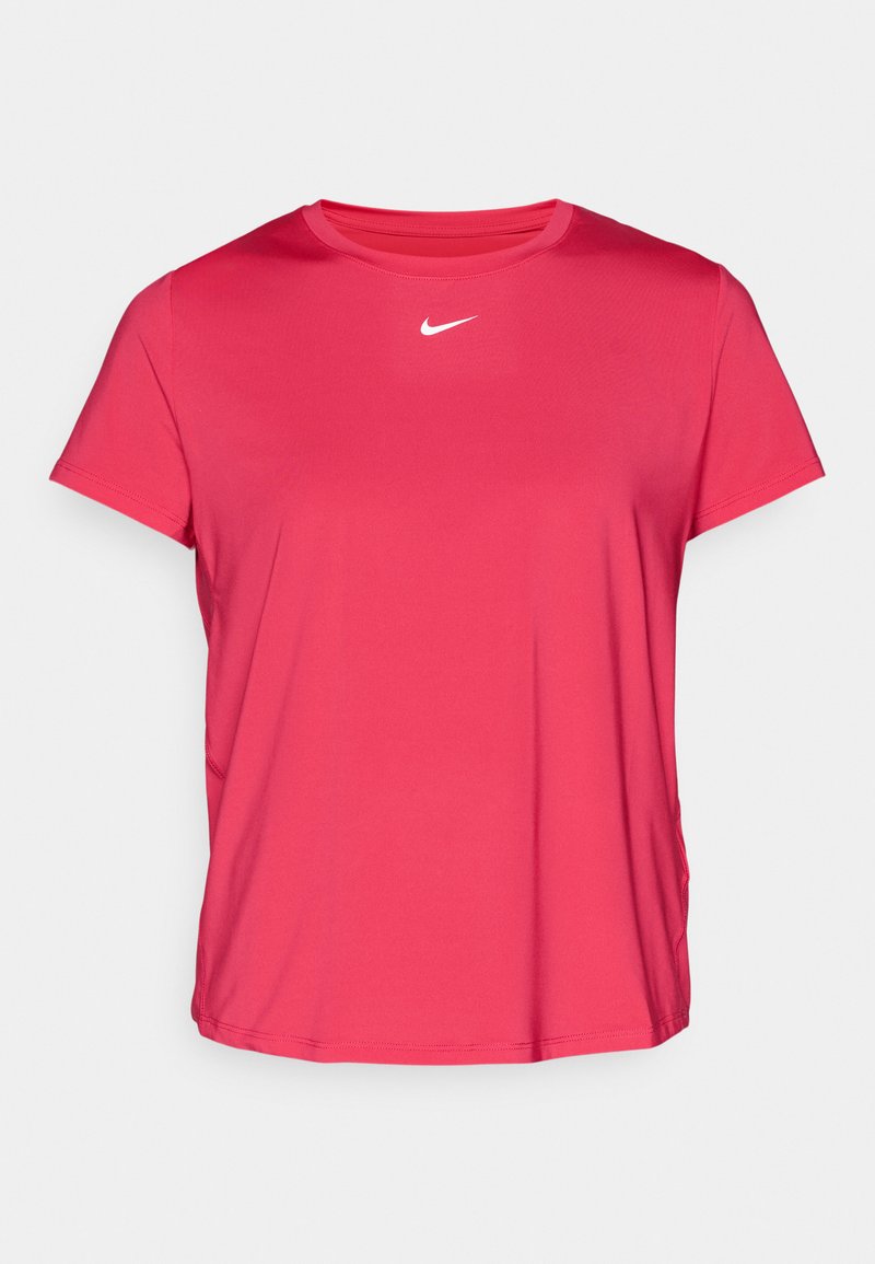 Nike Performance ONE CLASSIC TOP - Sports T-shirts - rush pink/white ...