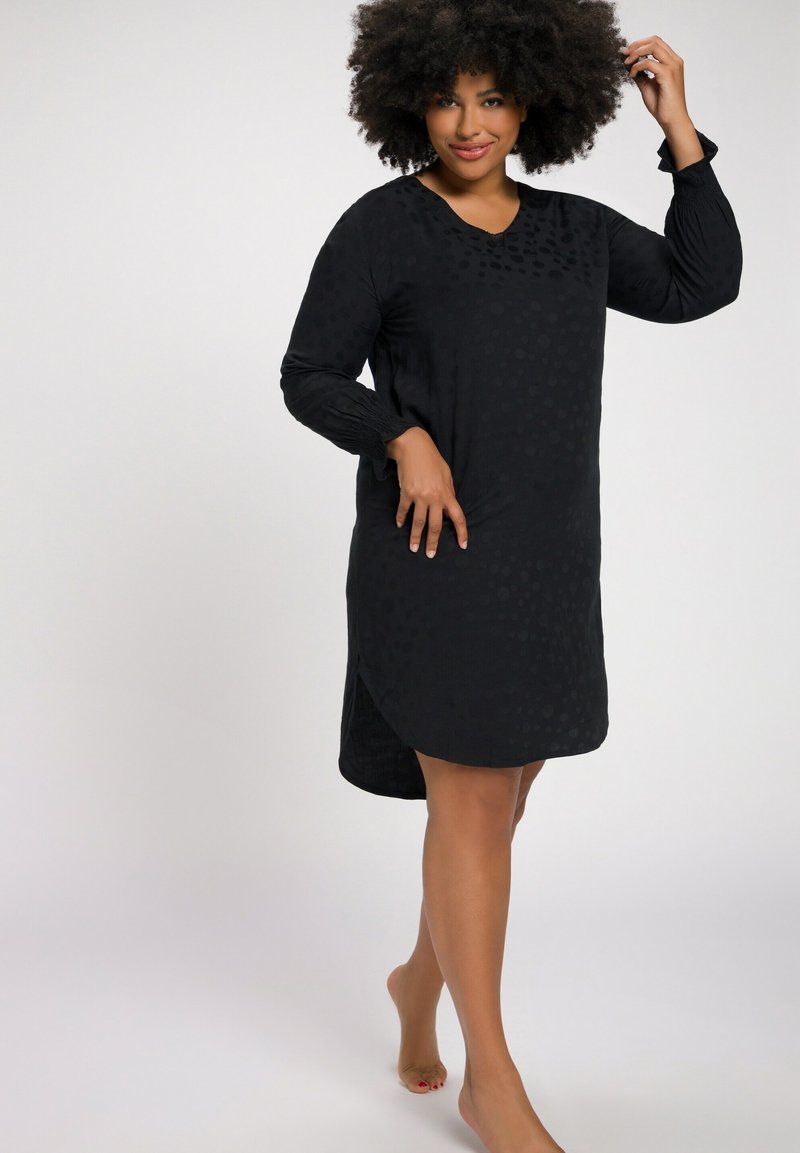 Ulla Popken Camisón - black/negro - Zalando.es