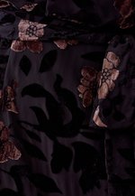 TUSSAH SUNDAE MINI - Robe de soirée - black floral burnout/noir ...