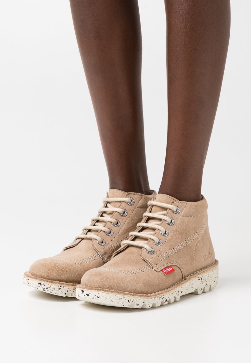 Kickers NEORALLYE - Ankle boots - beige/sand - Zalando.de