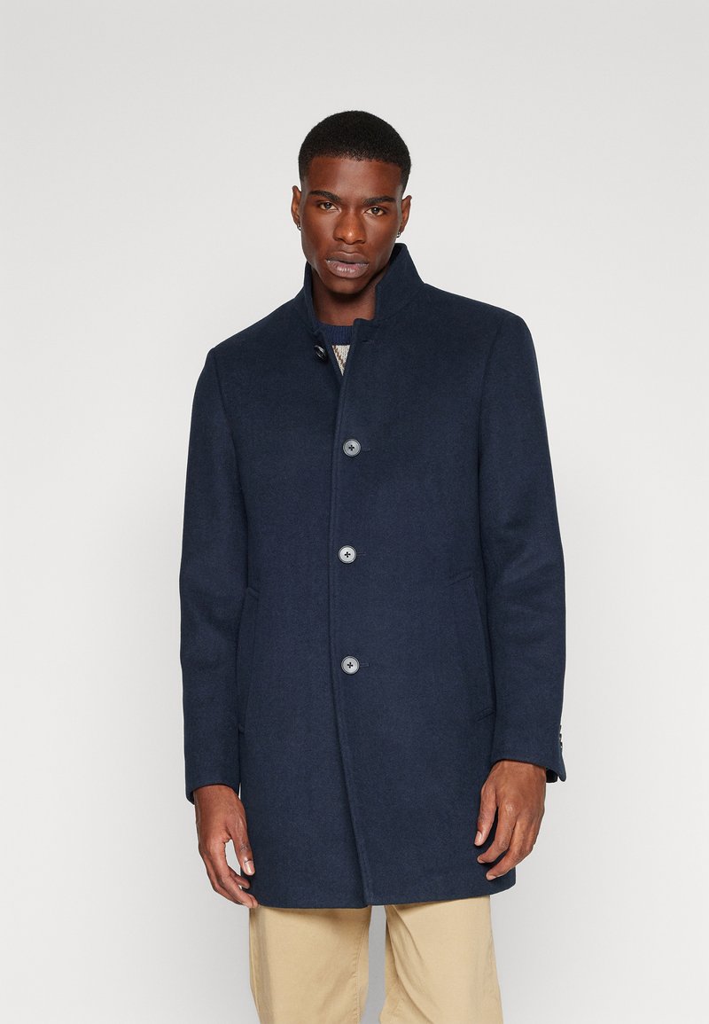 TOM TAILOR Classic coat - sky captain blue/dark blue - Zalando