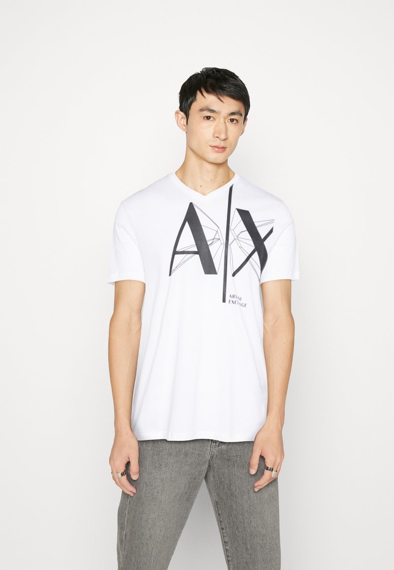 Armani Exchange T-shirts print - white/hvid - Zalando.dk