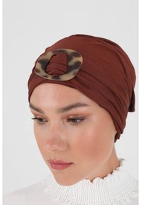 Modanisa INSTANT TURBAN HALIMA X - Nakrycie głowy/brązowy - Zalando.pl