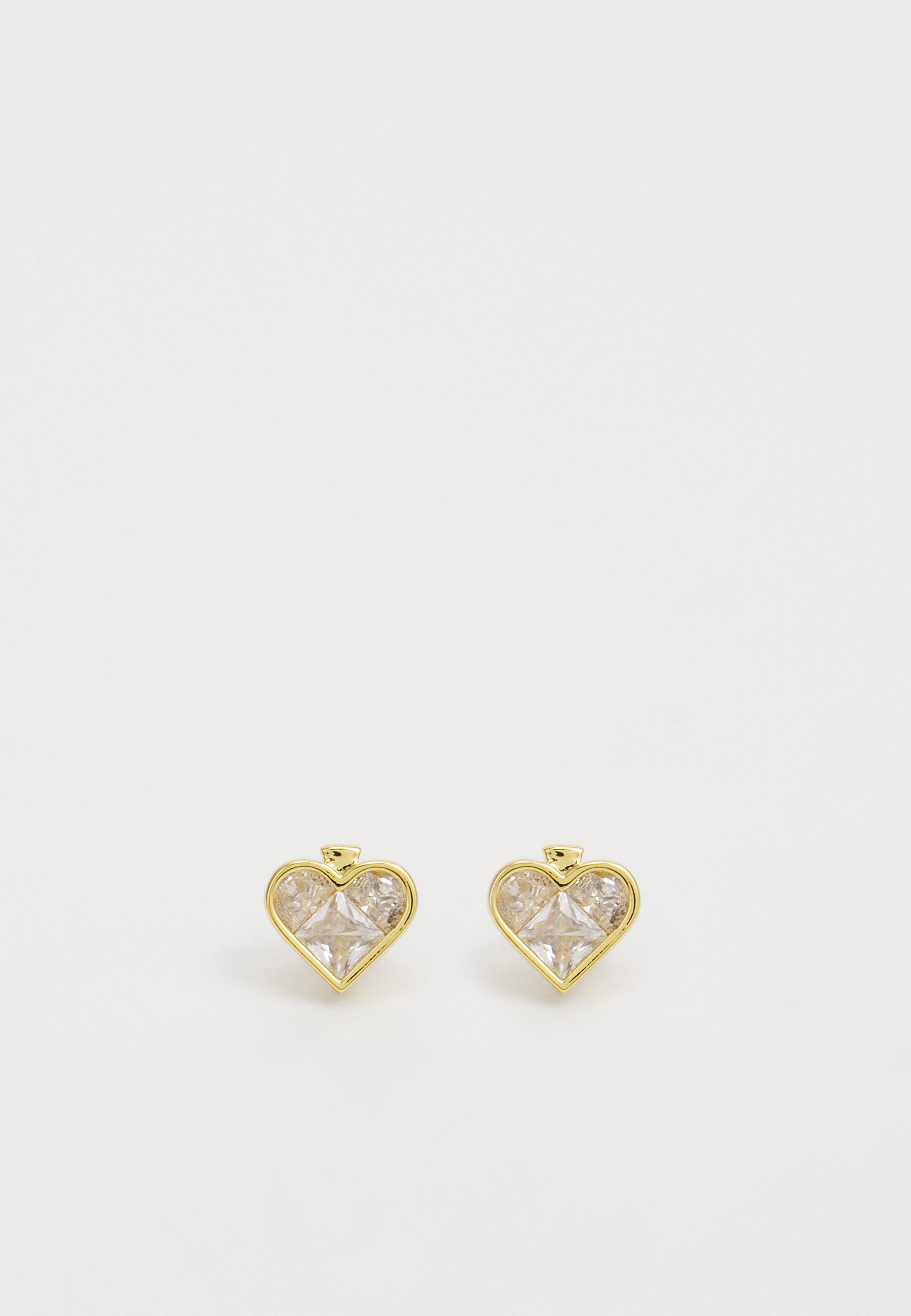 kate spade new york MINI TRIO PRONG STUDS Earrings clear gold coloured gold coloured Zalando