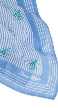 Tommy Hilfiger SCRIPT MONOGRAM - Tuch - blue spell/blau - Zalando.at