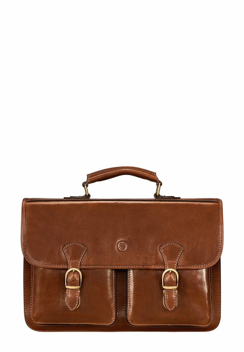 Maxwell Scott THE LORETO - Briefcase - cognac - Zalando