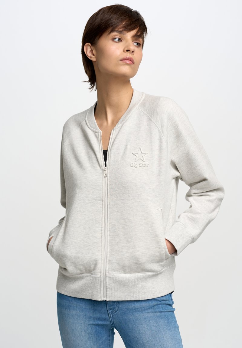 Big Star REEBECA - Sweatjacke - grau - Zalando.at