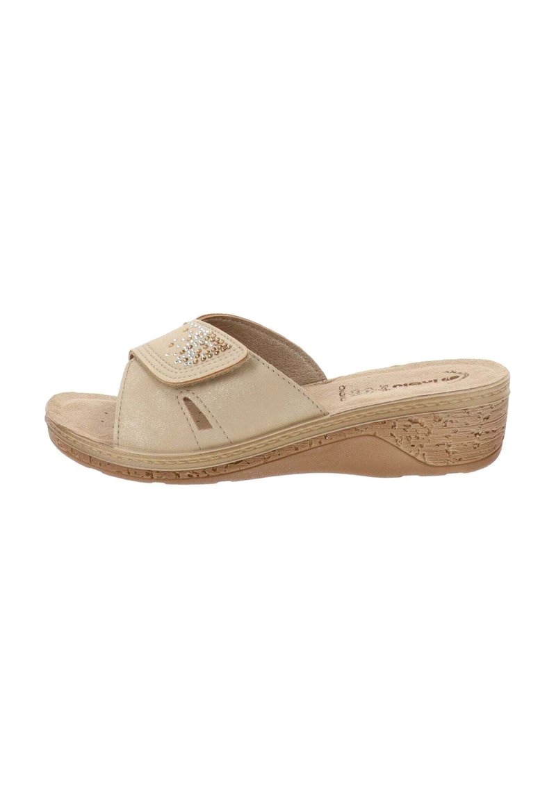 Inblu Mules à talons - beige - ZALANDO.FR