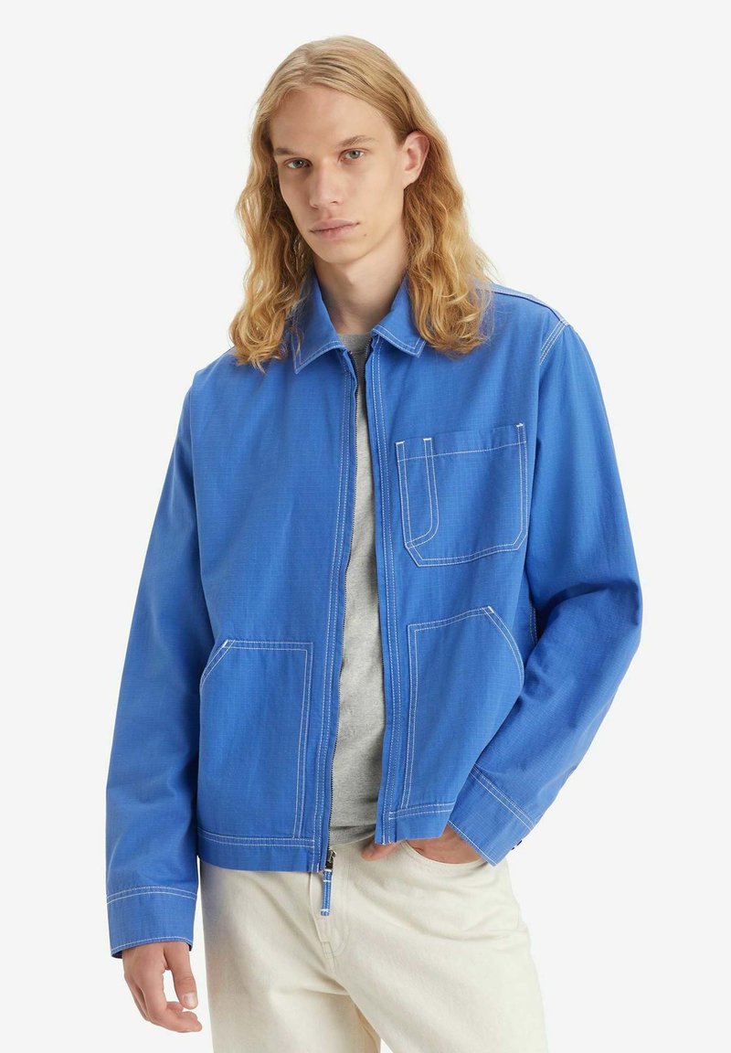 Levi's® HUBER UTILITY BEAUCOUP - Chaqueta fina - beaucoup blue/blue ...