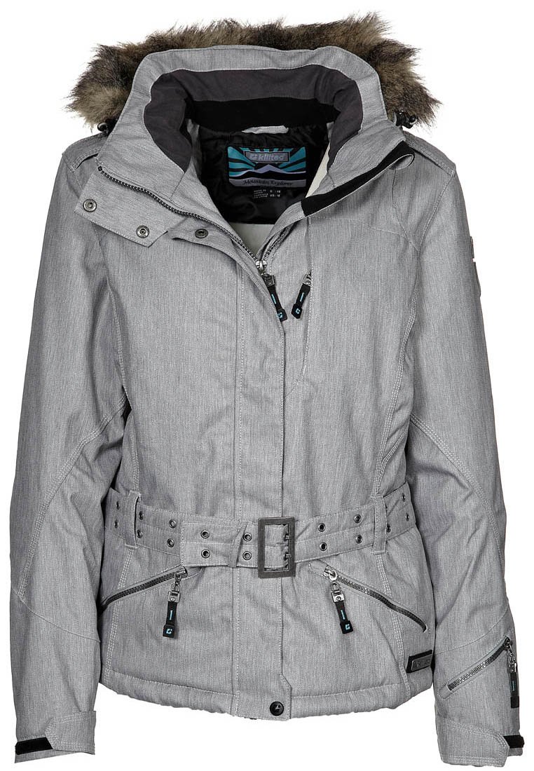 Killtec IVANCA STRUCTURE - Ski jacket - hellgrau/light grey - Zalando.co.uk