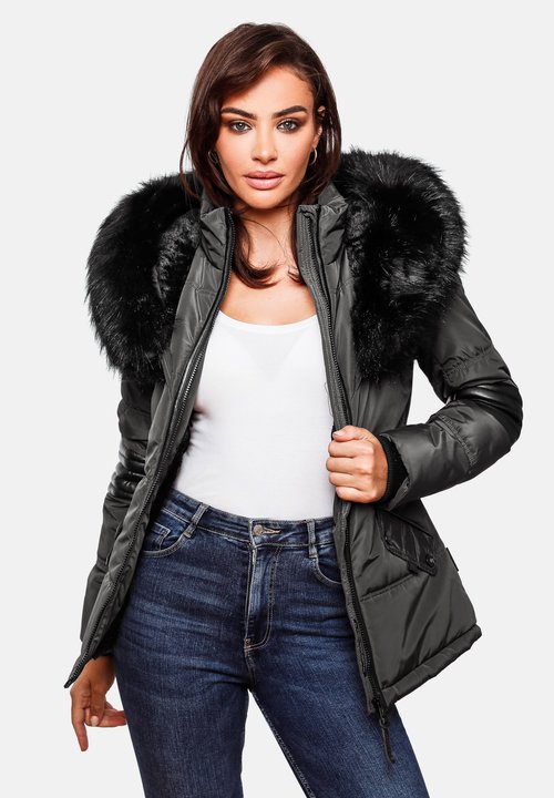 Navahoo Winterjacke - grey/grau - Zalando.ch