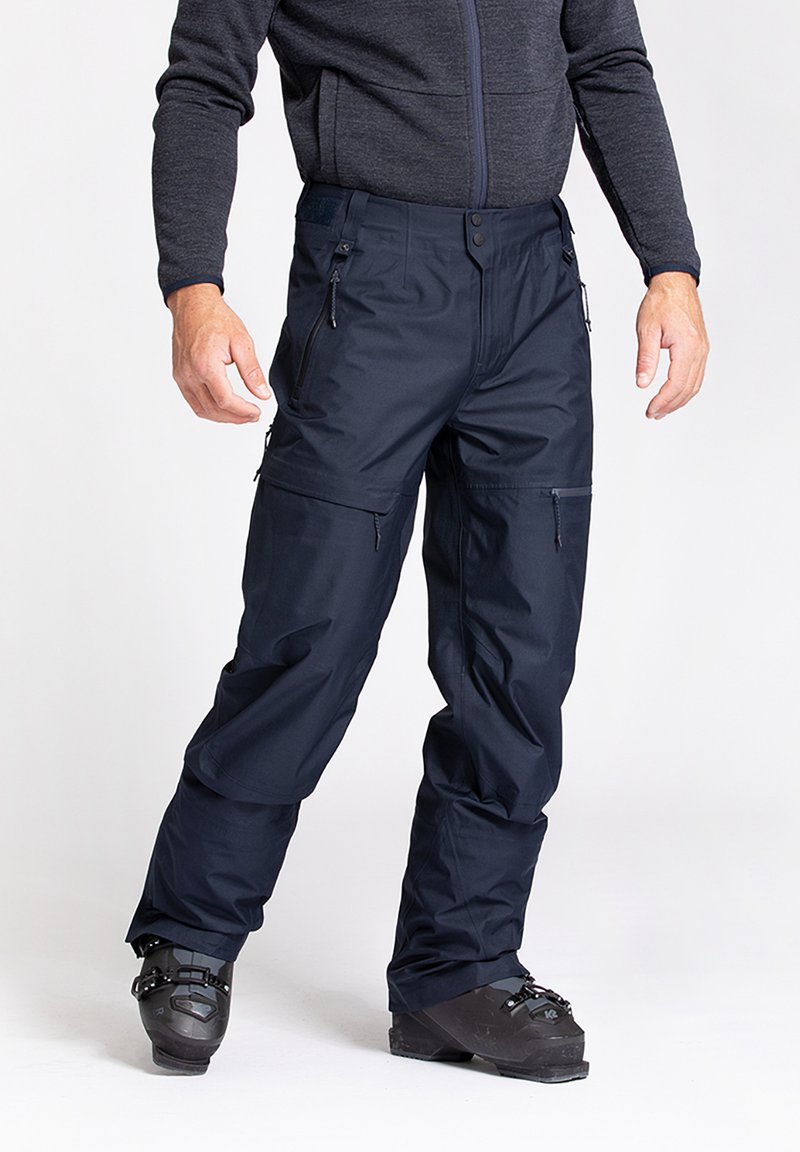 PYUA EVERSHELL - Snow pants - obscure blue/dark blue - Zalando