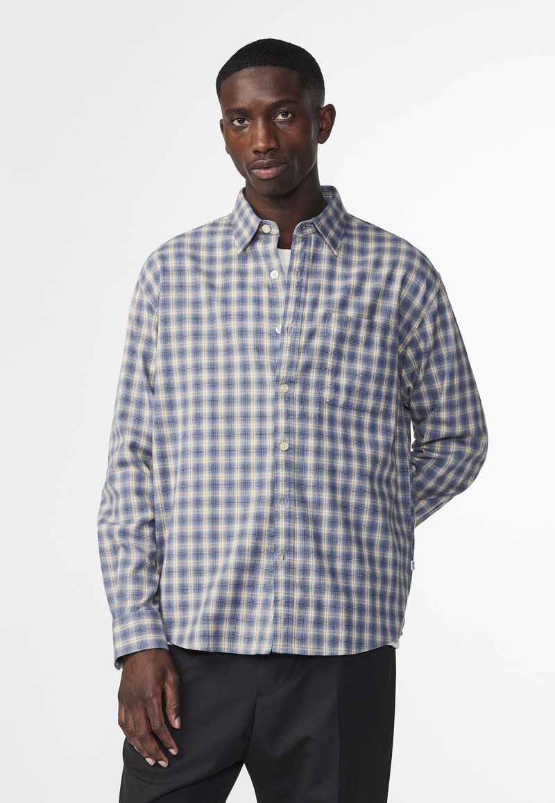 NN.07 DEON - Overhemd - blue check/blauw - Zalando.nl