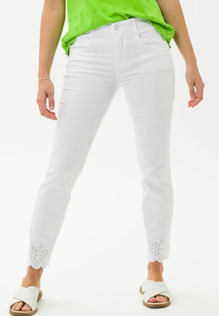 BRAX STYLE SHAKIRA S - Jeans Slim Fit - white/weiß - Zalando.ch
