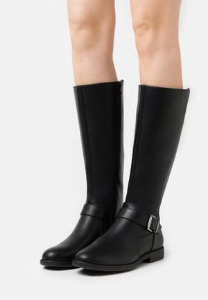 Anna Field Wide Fit Stivali alti - black/nero - Zalando.it
