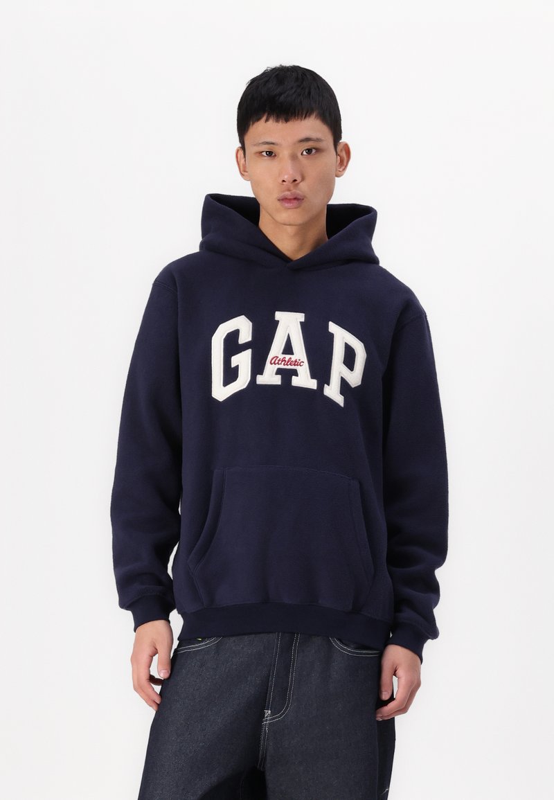 GAP LOGO - Felpa in pile - dark blue/blu scuro - Zalando.it