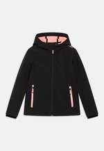CMP KID FIX HOOD UNISEX - Softshelljacka - antracite/lotus/antracit - Zalando.se