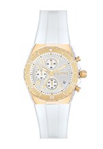 Vilebrequin Chronograph watch - white gold/white - Zalando.ie