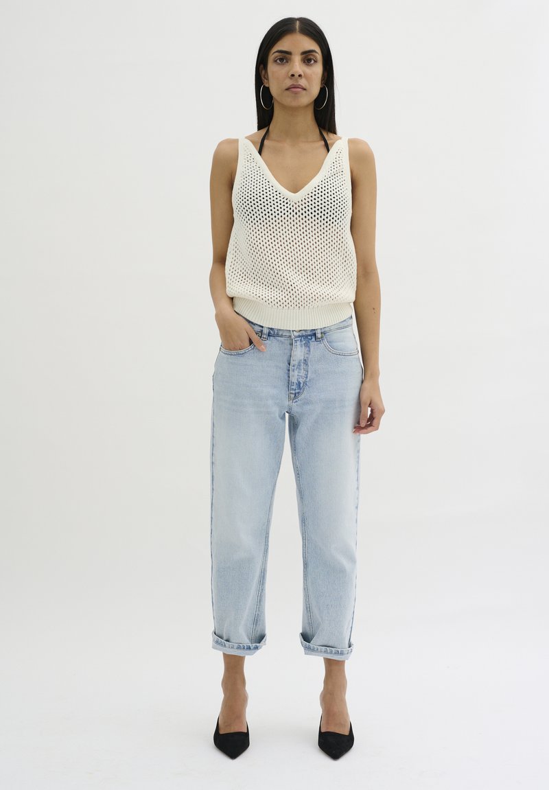 My Essential Wardrobe LUCY - Jeans Straight Leg - light blue retro wash ...