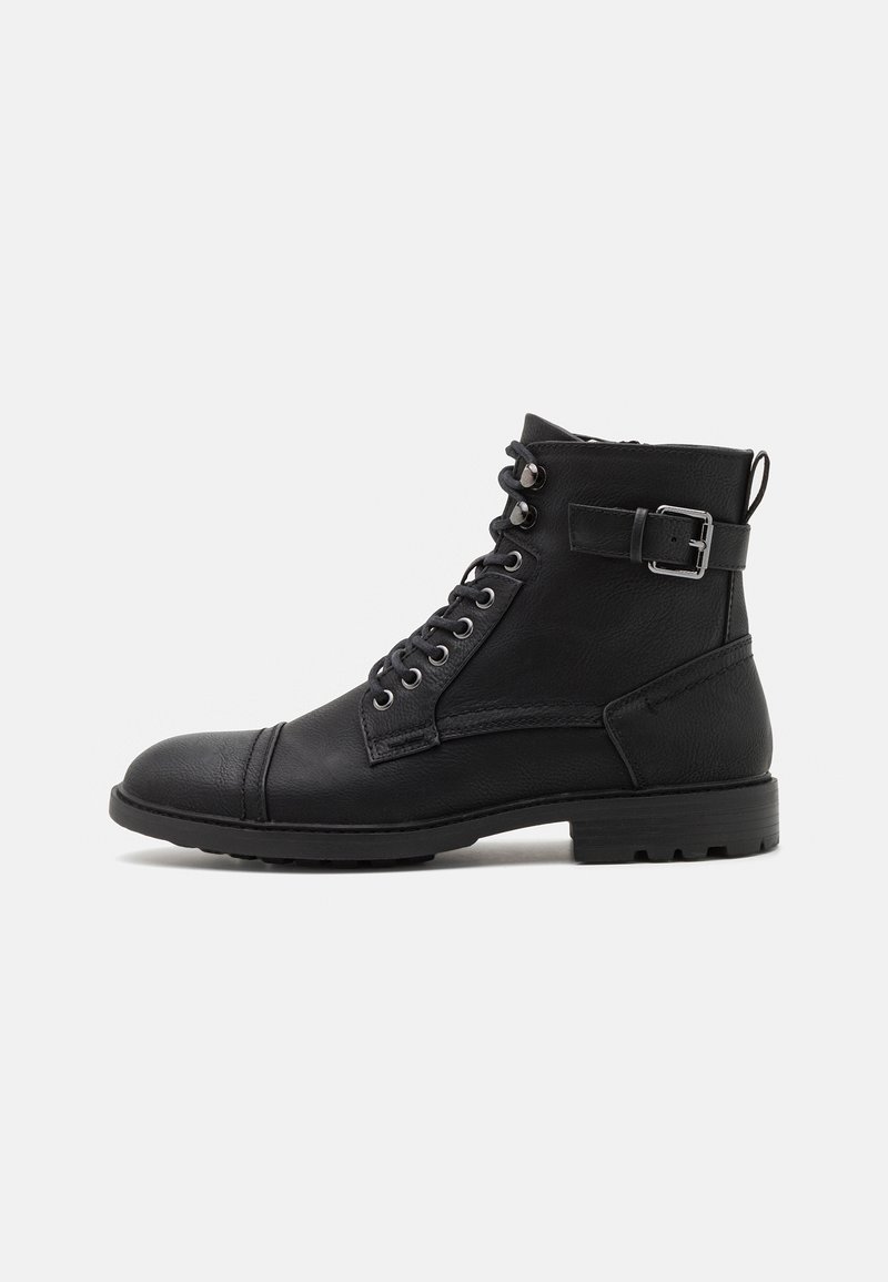 Pier One Lace-up ankle boots - black - Zalando