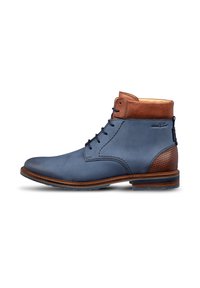 Van Lier MONTI - Lace-up ankle boots - blue - Zalando