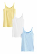 Next 3 PACK - Top - blue yellow white/blue - Zalando