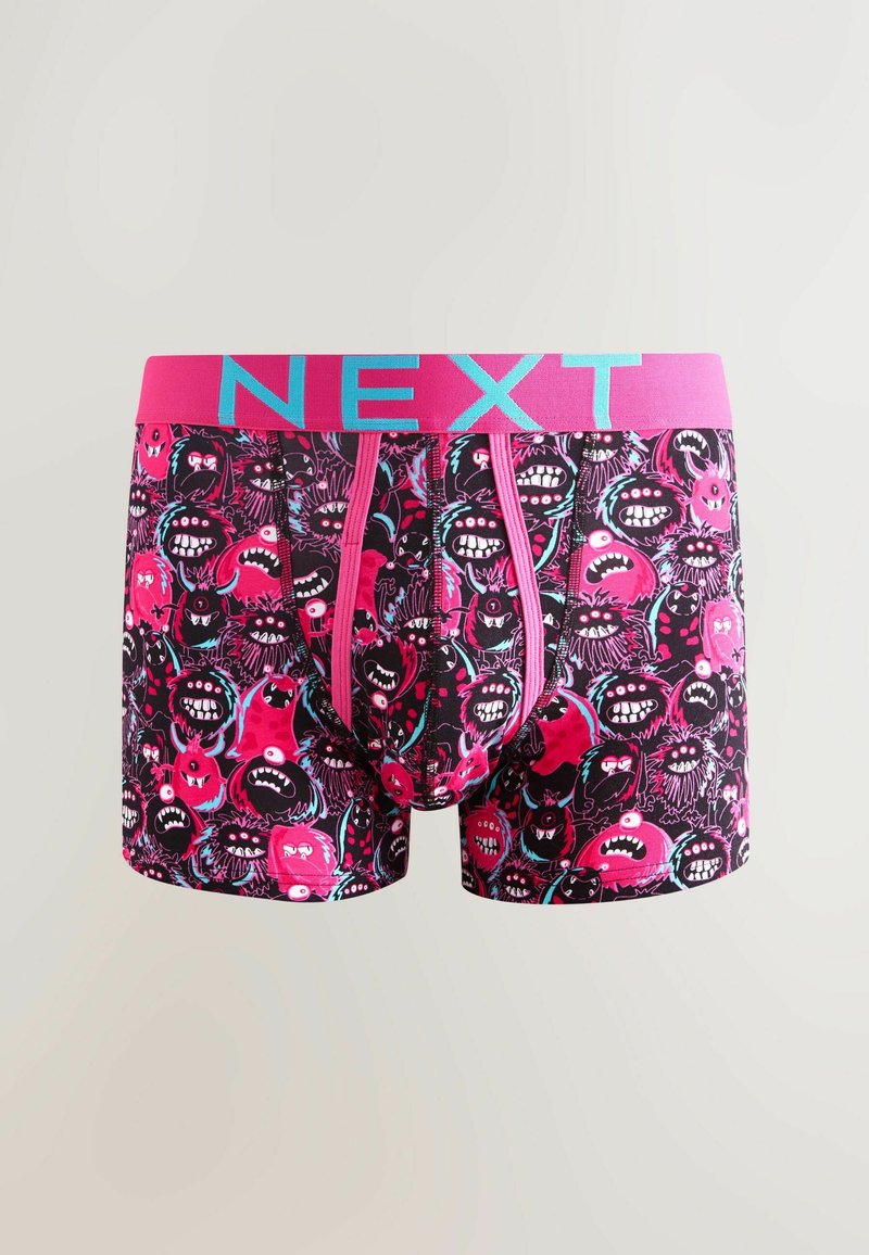 Next 5 PACK BOXERS . - Boxers - black bright monster/noir - ZALANDO.FR