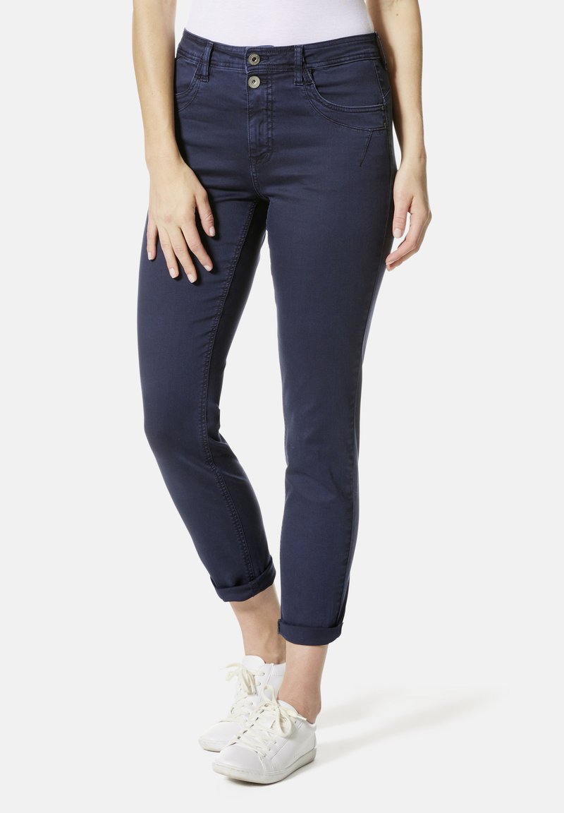 Stooker Women DAVOS BOYFRIEND FIT - Jeans Tapered Fit - blueberry/blau ...
