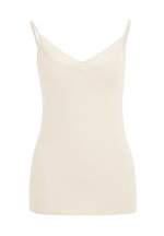 WE Fashion SINGLET - Toppi - beige - Zalando.fi