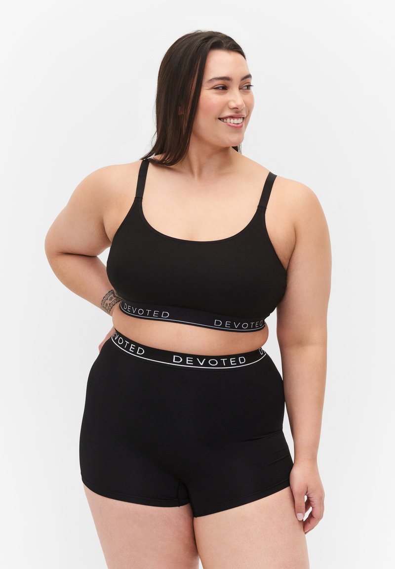 Devoted By Zizzi NAHTLOSE - Panties - black/schwarz - Zalando.de