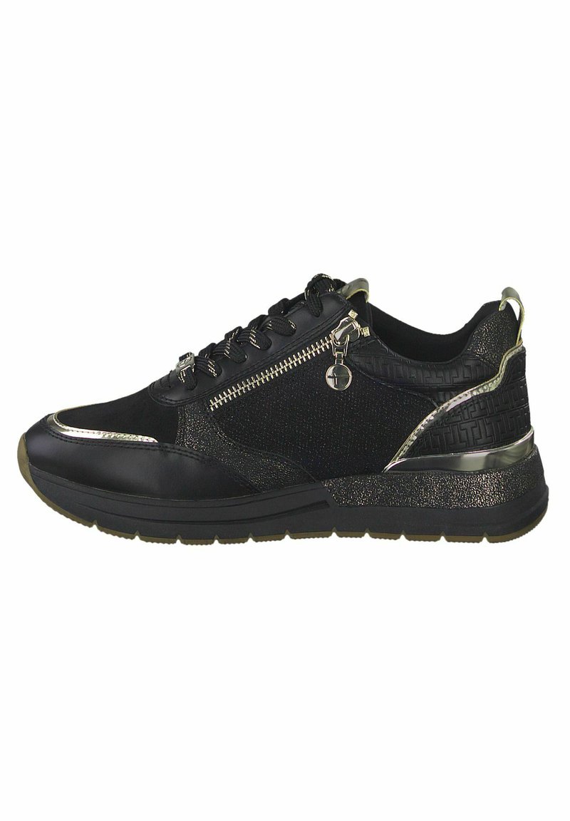 Tamaris Zapatillas - black gold/negro - Zalando.es