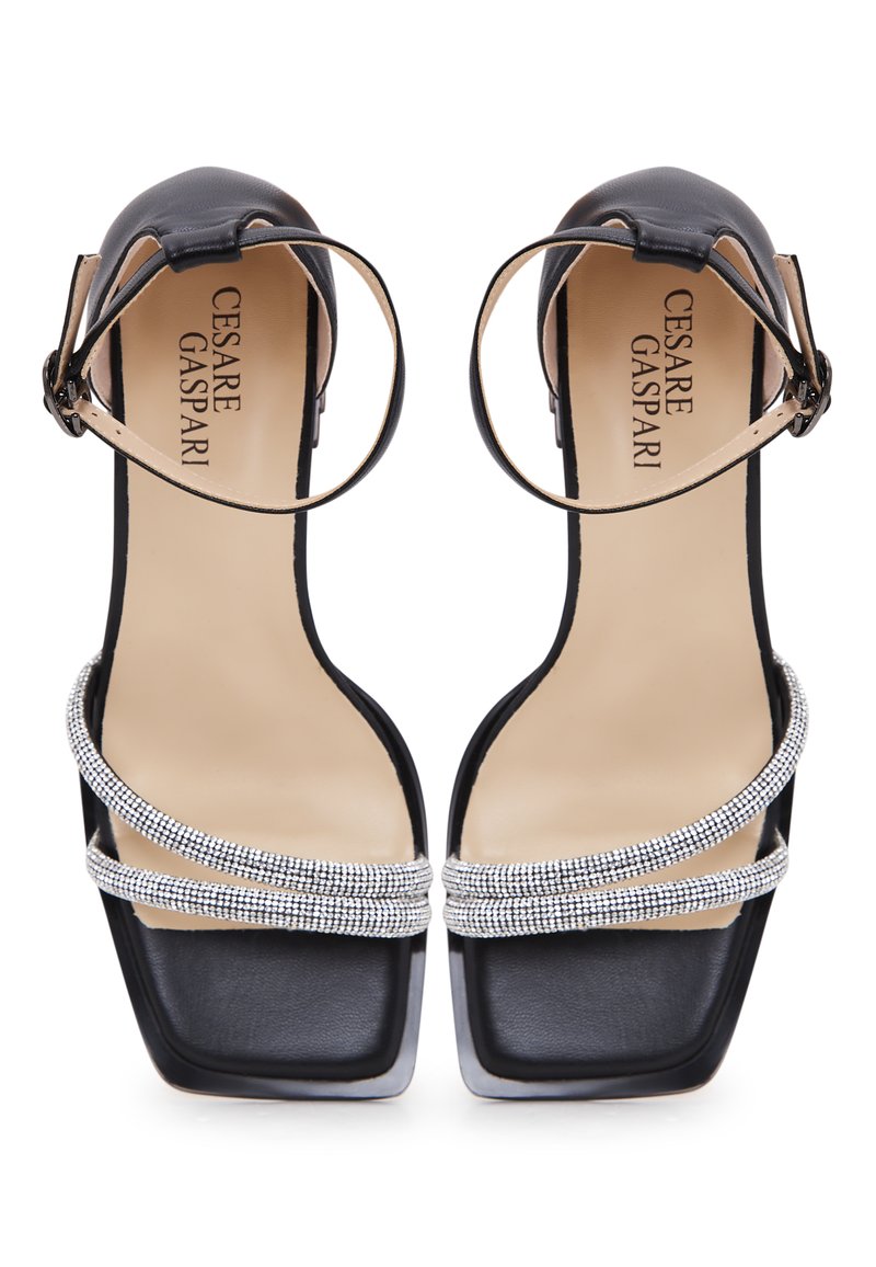 Cesare Gaspari Riemensandalette - black/schwarz - Zalando.at