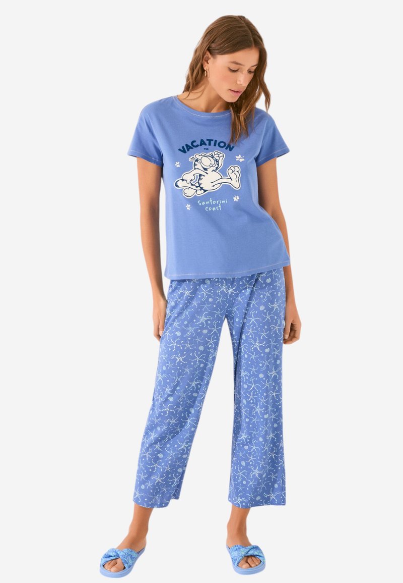 women'secret SET - Nachtwäsche Set - blue/blau - Zalando