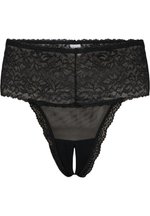 Zizzi G-STRING WITH REGULAR WAIST - String - black/schwarz - Zalando.at