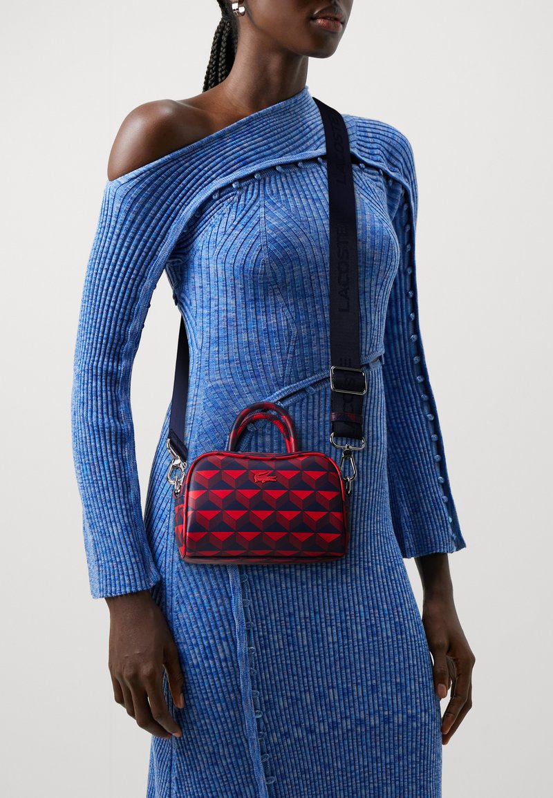 Lacoste LORA SEASONAL - Olkalaukku - georges marine/tummansininen ...