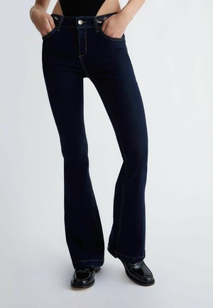 Big Star ADELA - Jeans Bootcut - marine/dunkelblau - Zalando.de