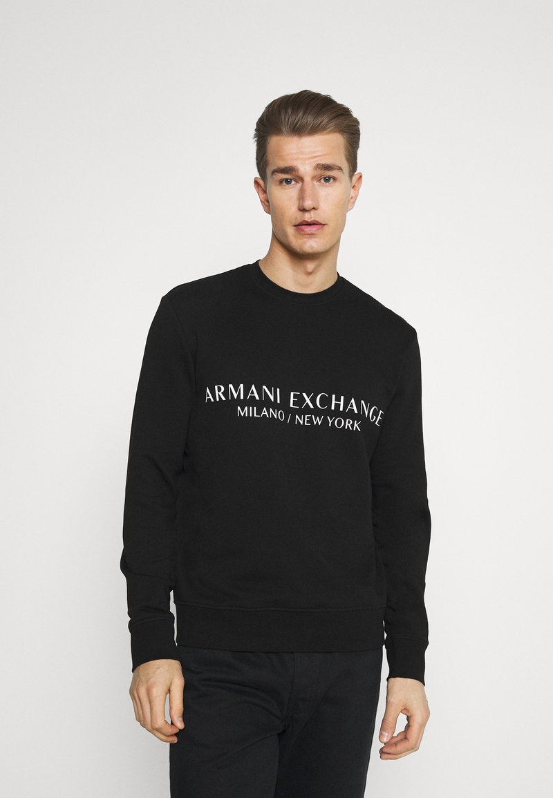 Armani Exchange Sweater - black/zwart - Zalando.be