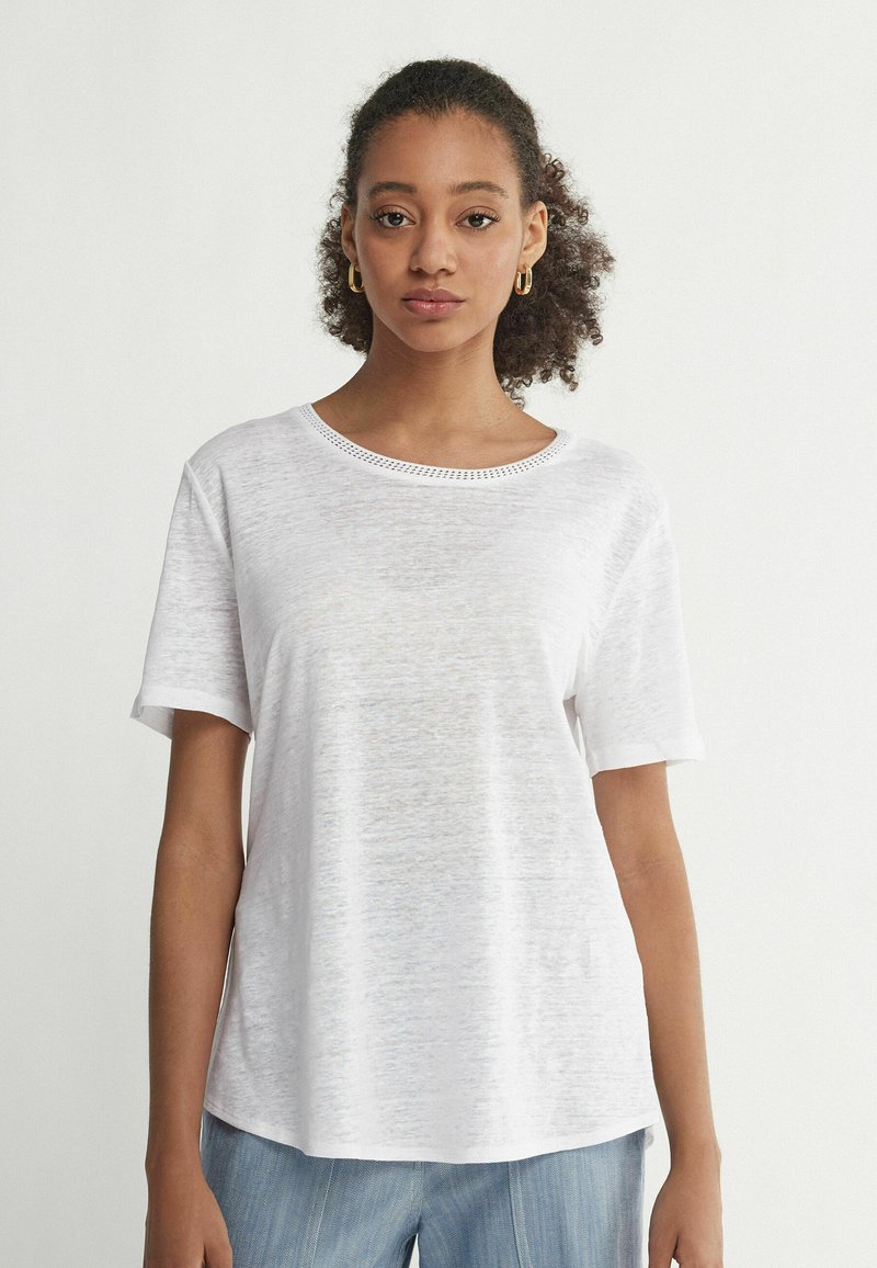 Falconeri Camiseta básica - weiß white/blanco - Zalando.es