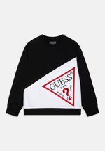 Guess JUNIOR BOY ACTIVE - Sweater - jet black/zwart - Zalando.nl