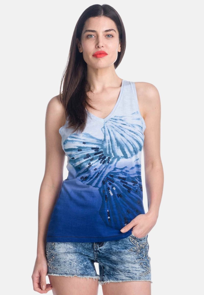 Koroshi Top - azul blue/blau - Zalando.at