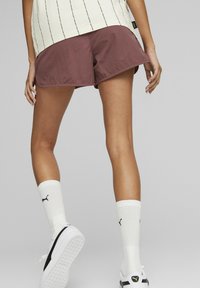 Puma TEAM - Shorts - wood violet/lila - Zalando.de